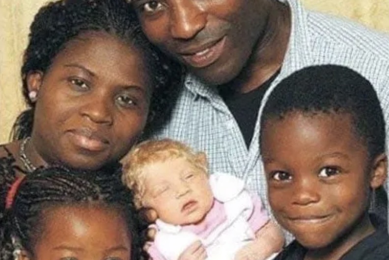 Black couple gives birth to blonde, blue-eyed child who they call “a ...