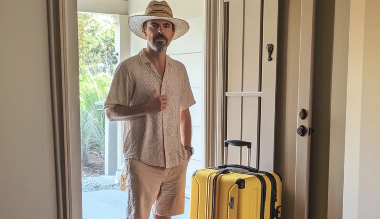 My husband skipped me on his vacation, arguing that I "don't work"—so I ...