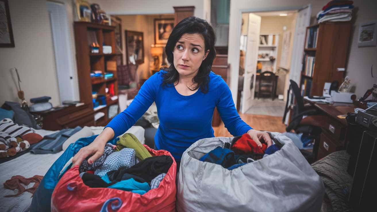 WIBTA if I bagged up all my mums clothes and dropped them at her house ...