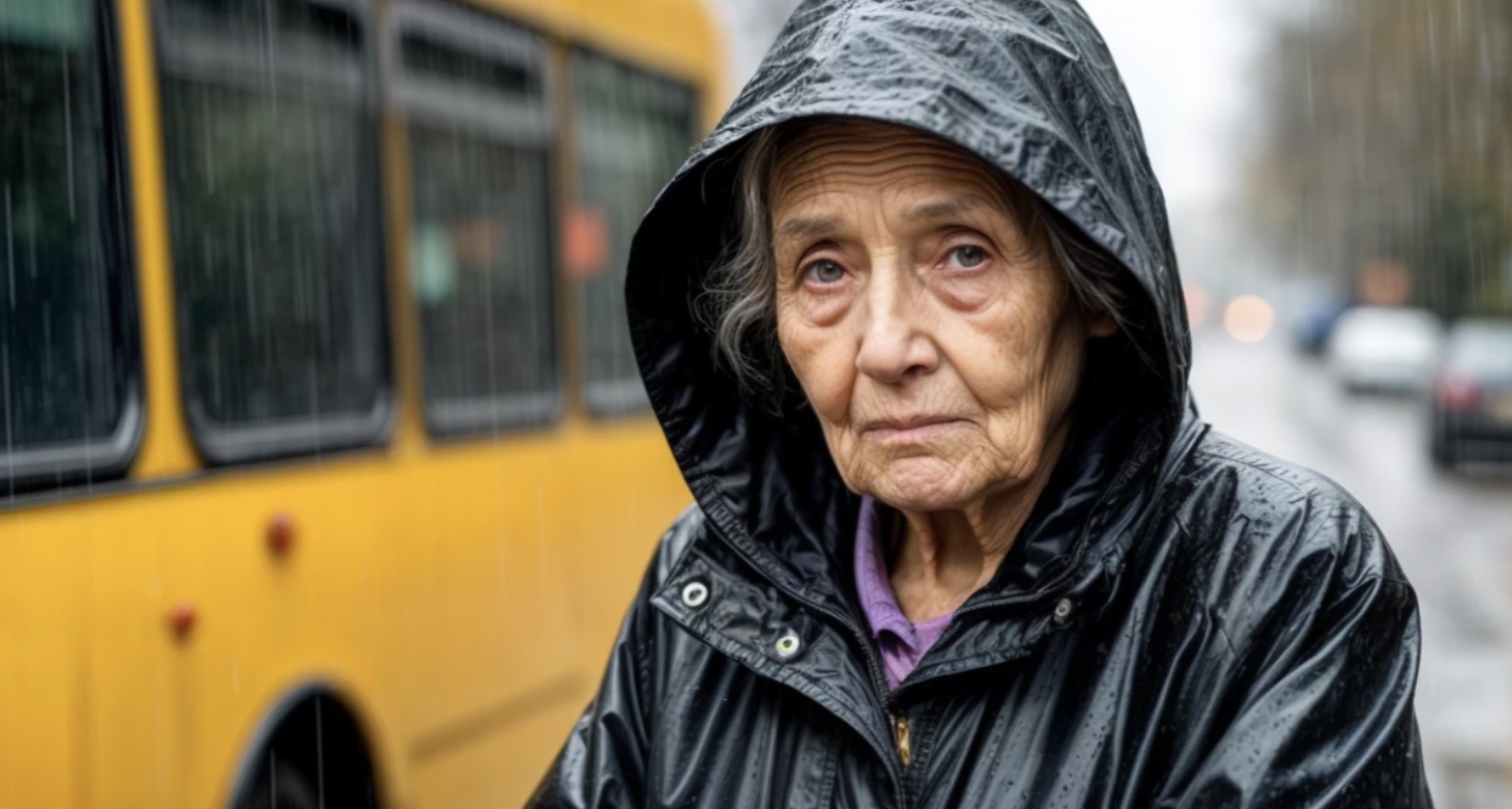 The bus driver kicked out an 80-year-old woman who hadn’t paid for her ...