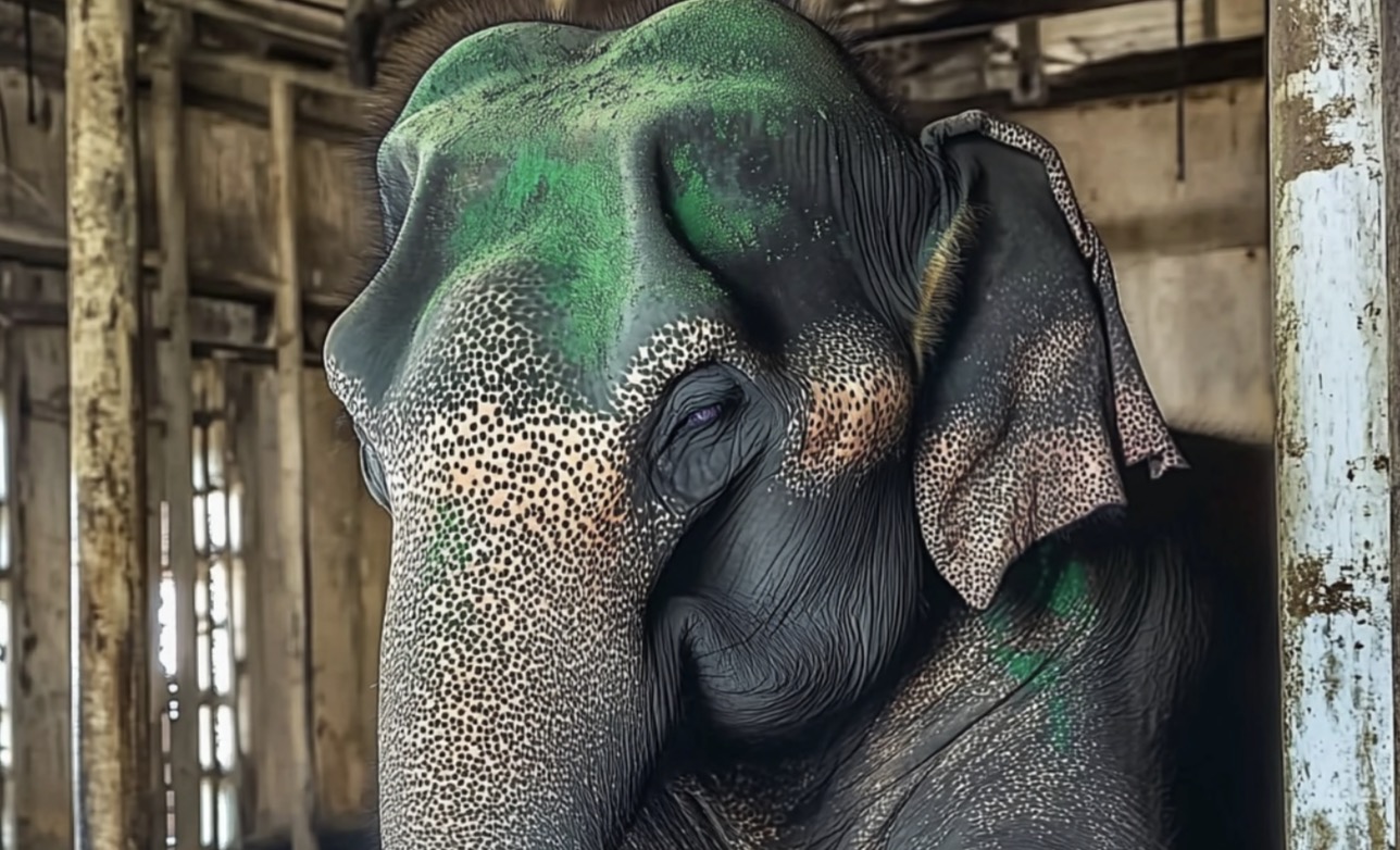 Abandoned and forgotten for more than eight decades, an elephant ...