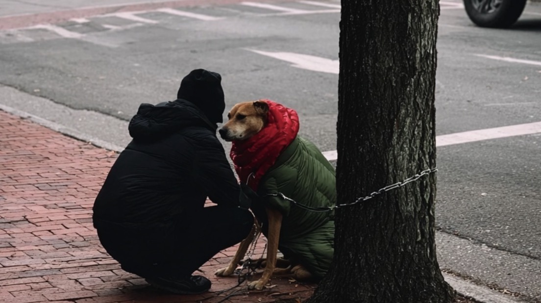 A Dog Left Outside in the Cold Got a Surprise That Melted Hearts ...